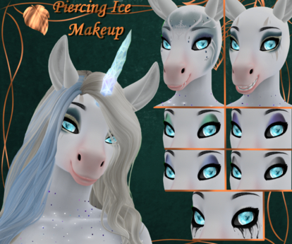 Second Life Marketplace - {CLP} Piercing Ice Eyes and Makeup