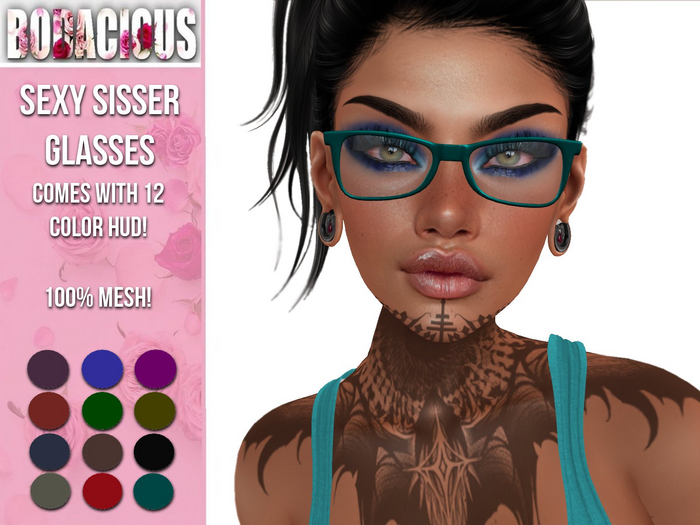 Second Life Marketplace - [:BD] Sexy Sisser Glasses *Unpacker*