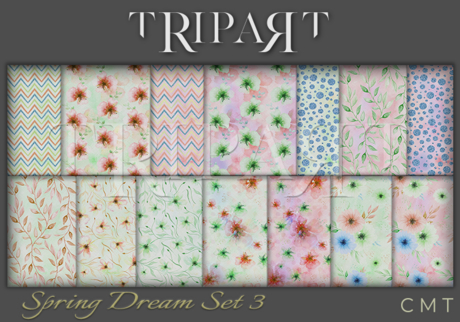 Second Life Marketplace - .::TRIPART::. Spring Dream Set 3