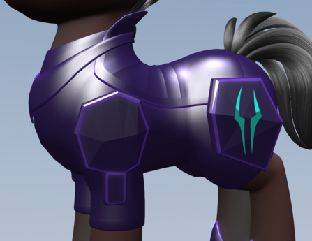 Second Life Marketplace - Open Pony - Tempest Shadow - Body & Hoof Armor