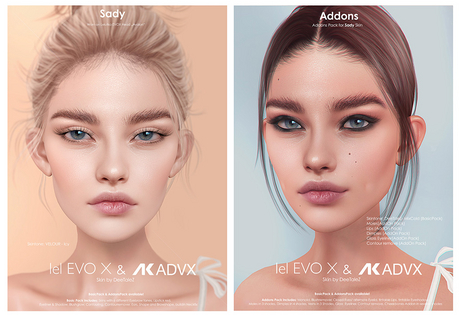 Second Life Marketplace - DeeTaleZ *SKINS - BASICPACK* lel EVOX - Sady ...