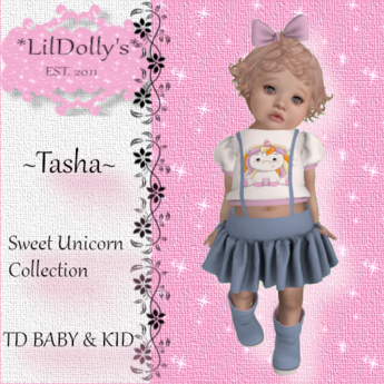 Second Life Marketplace - *LilDolly's* ~Tasha~ Sweet Unicorn Collection ...