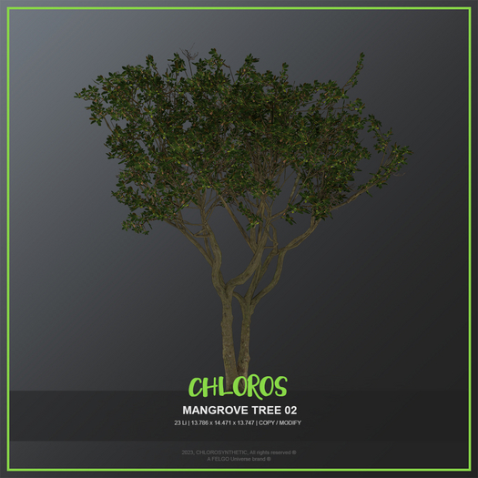 Second Life Marketplace - CHLOROS // Mangrove tree 02
