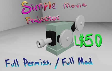 Second Life Marketplace - Film Projector