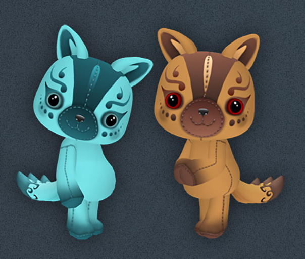 Second Life Marketplace - MOoH! Kitsune Avatar Pair 3 Tail No 3 & 4