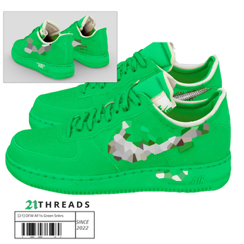 Second Life Marketplace - [21] Green Ofw AF1 Snkrs