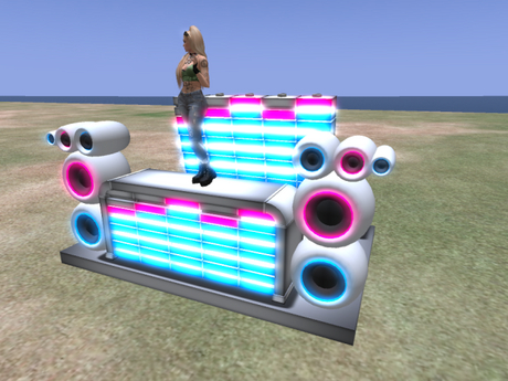 Second Life Marketplace - equalize DJ Pult / booth
