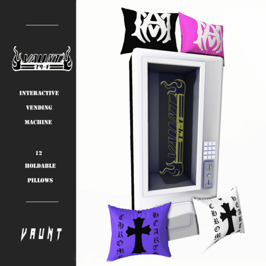 Second Life Marketplace - Vaunt// Pillow Vending Machine