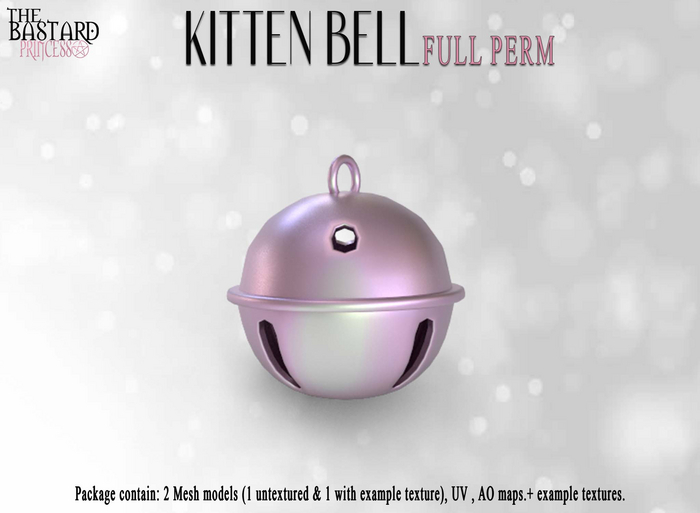 Second Life Marketplace - The Bastard Princess - Kitten Bell FP