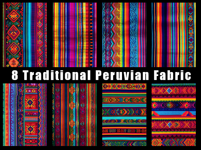 Second Life Marketplace - Traditional peruvian fabric - 1024x1024