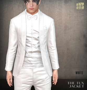 Second Life Marketplace - [Deadwool] The Tux - Jacket - Pale pack