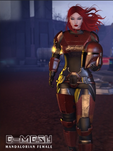 Second Life Marketplace - Mesh-Entity/Cosmos: Mandalorian Shae Vizla ...