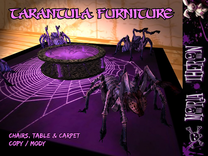 Second Life Marketplace - [ Moria’Theron ] Special Spider Design ...