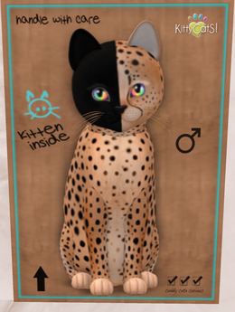 Second Life Marketplace - The Cattery-Chimera - Spotted Flame