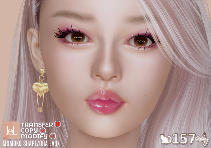 Second Life Marketplace - M157Y ~ Momoko Shape Lel Ora Evox
