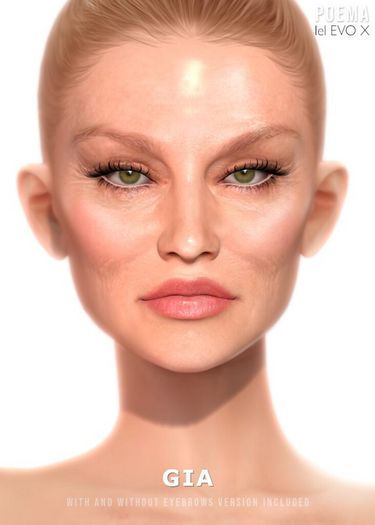 Second Life Marketplace - poema - GIA shape (wear to unpack)