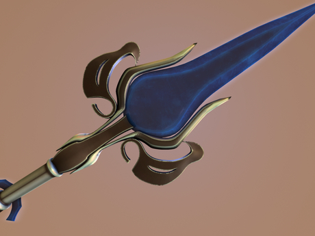 Second Life Marketplace - CBR - Cyber Spear Blue (damage scripted for ...