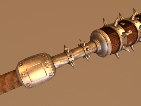 Second Life Marketplace - CBR - Battle Mace (damage scripted for melee ...