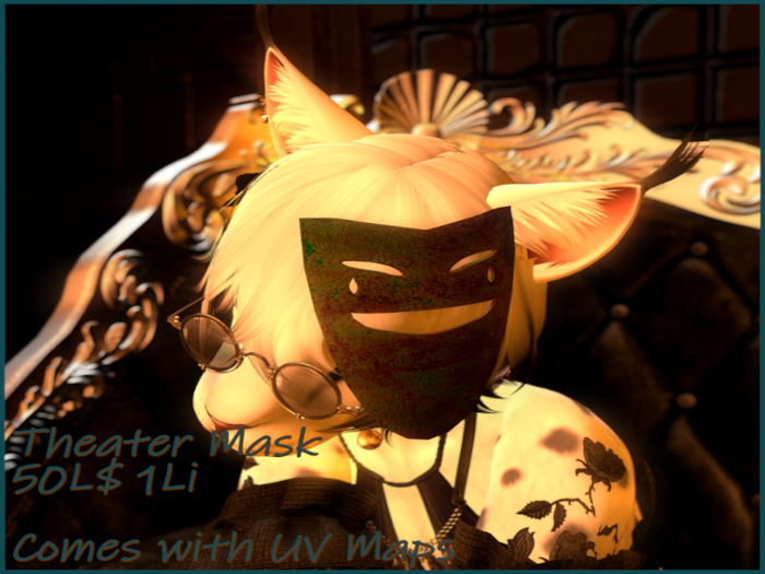 Second Life Marketplace - (CL) Bipolar Theater Mask