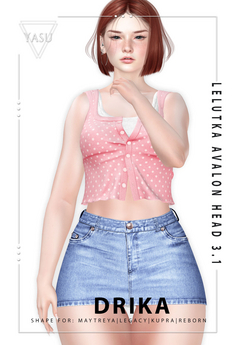Second Life Marketplace - Shape Drika - LeLUTKA Avalon Head