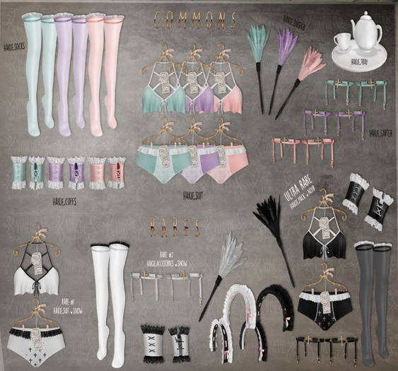 Second Life Marketplace - { V I N C U E } & Kibitz - Hakie+Accesories ...