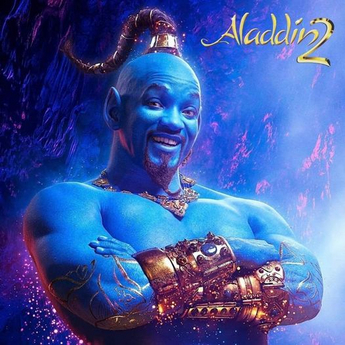 Second Life Marketplace - Mesh Movie Poster-Alladin 2