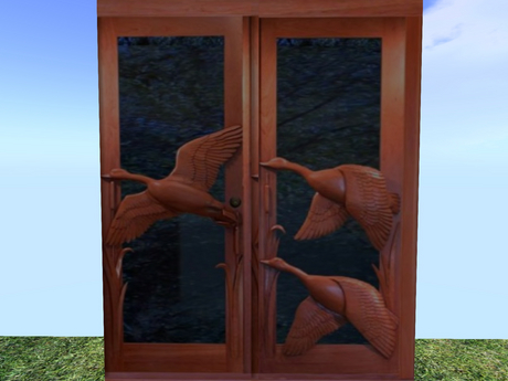 Second Life Marketplace - D12 Door Wood Duck