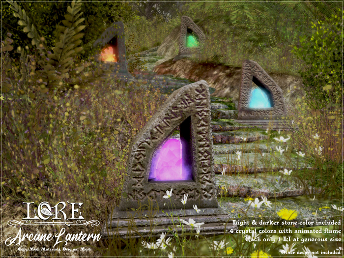 Second Life Marketplace - LORE Arcane Lantern