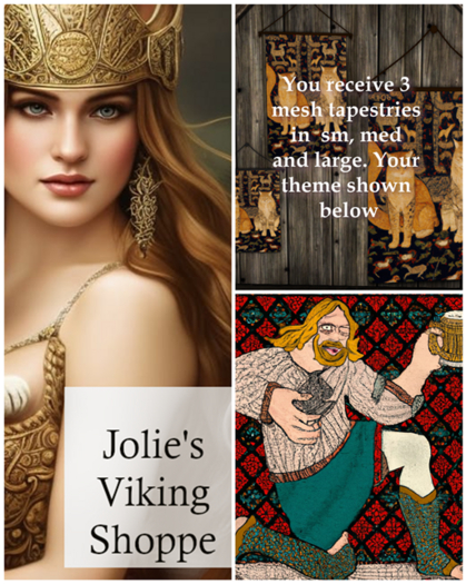 Second Life Marketplace - Jolies Viking Shop - ODIN DRINKING MEAD