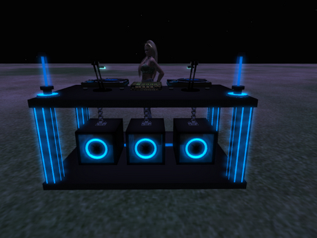 Second Life Marketplace - Square DJ booth / Pult