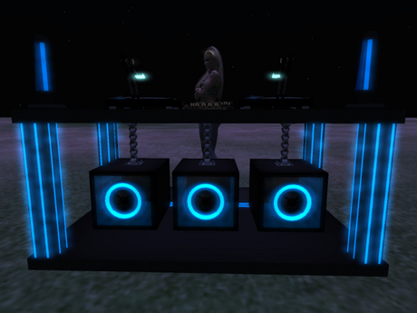 Second Life Marketplace - Square DJ booth / Pult