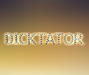 Second Life Marketplace - [Px] "DICKTATOR" Illuminated Light Bulbs Sign