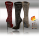 Second Life Marketplace - Boots Leather-Calf Fishnet & Metal Heel 12x ...