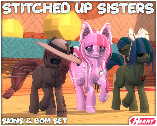 Second Life Marketplace - [HMART] Stitched Up Sister BOM