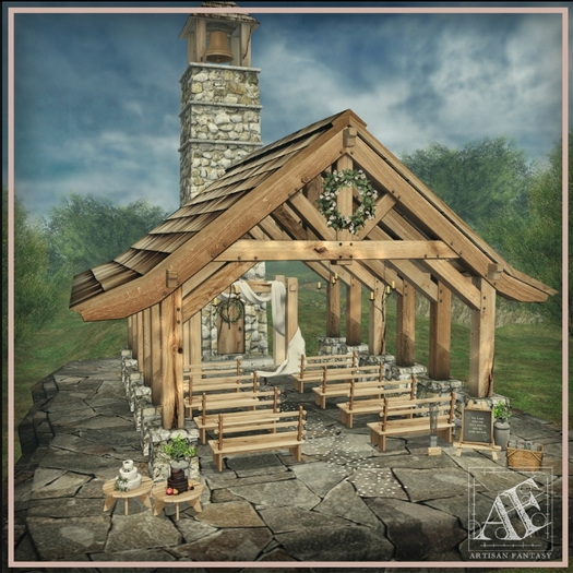 Second Life Marketplace - *AF* Wedding Chapel FULL SET W/RARES&EXTRA ...