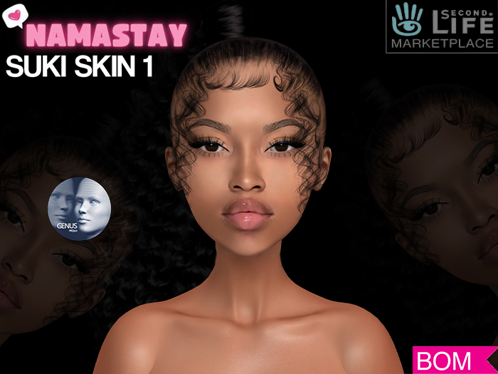 Second Life Marketplace - Suki Skin 1 + Shape (SUNKISS)