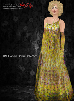 Second Life Marketplace - *DNR* Angie Gown in Yellow