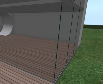 Second Life Marketplace - FlashLab Glass Walls Kit (box) Not transfer