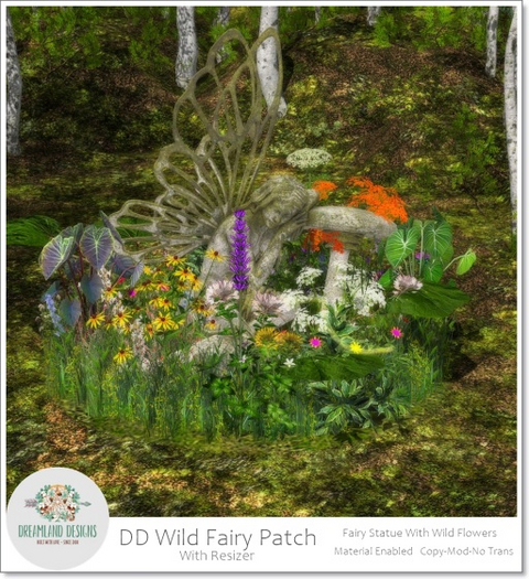 Second Life Marketplace - DD Wild Fairy Patch /ADD