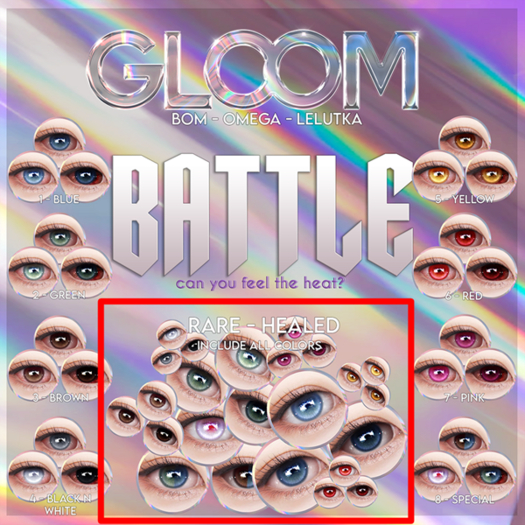 Second Life Marketplace - 9. - Gloom. - Battle Collection - Helead RARE