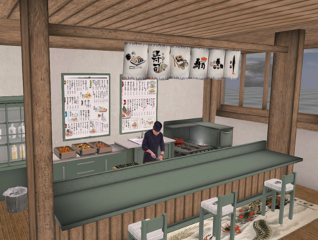 Second Life Marketplace - Japanese restaurant Sakura