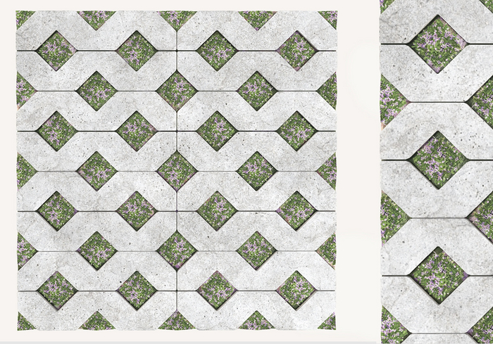 Second Life Marketplace - Dahlia - Garden Track - Grass Pavers - Floral ...