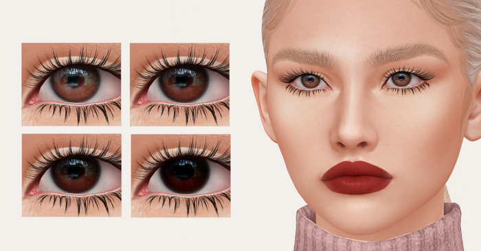 Second Life Marketplace - ZORA - BENJAMIN EYES - BOM (Lelutka Applier ...