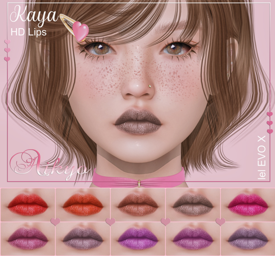 Second Life Marketplace - Aikyo - Kaya HD Lips [wear]