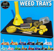 Second Life Marketplace - Junk Food - Weed Trays (Yellow)