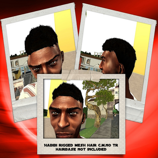 Second Life Marketplace - Habibi Hair rigged mesh