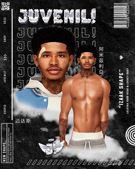 Second Life Marketplace - Juvenil! "Izaak Shape"