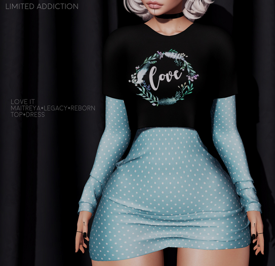 Second Life Marketplace - Women's Outfit Limited Addiction - Love It ...