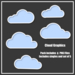 Second Life Marketplace - =Savvy Graphix= Cloud Graphics - Blue