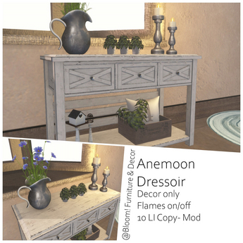 Second Life Marketplace - Dressoir | Anemoon Dressoir